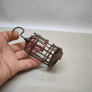 Bronze Chirping Insect Cage/grasshopper Cage/cricket Cage,handcrafted ...