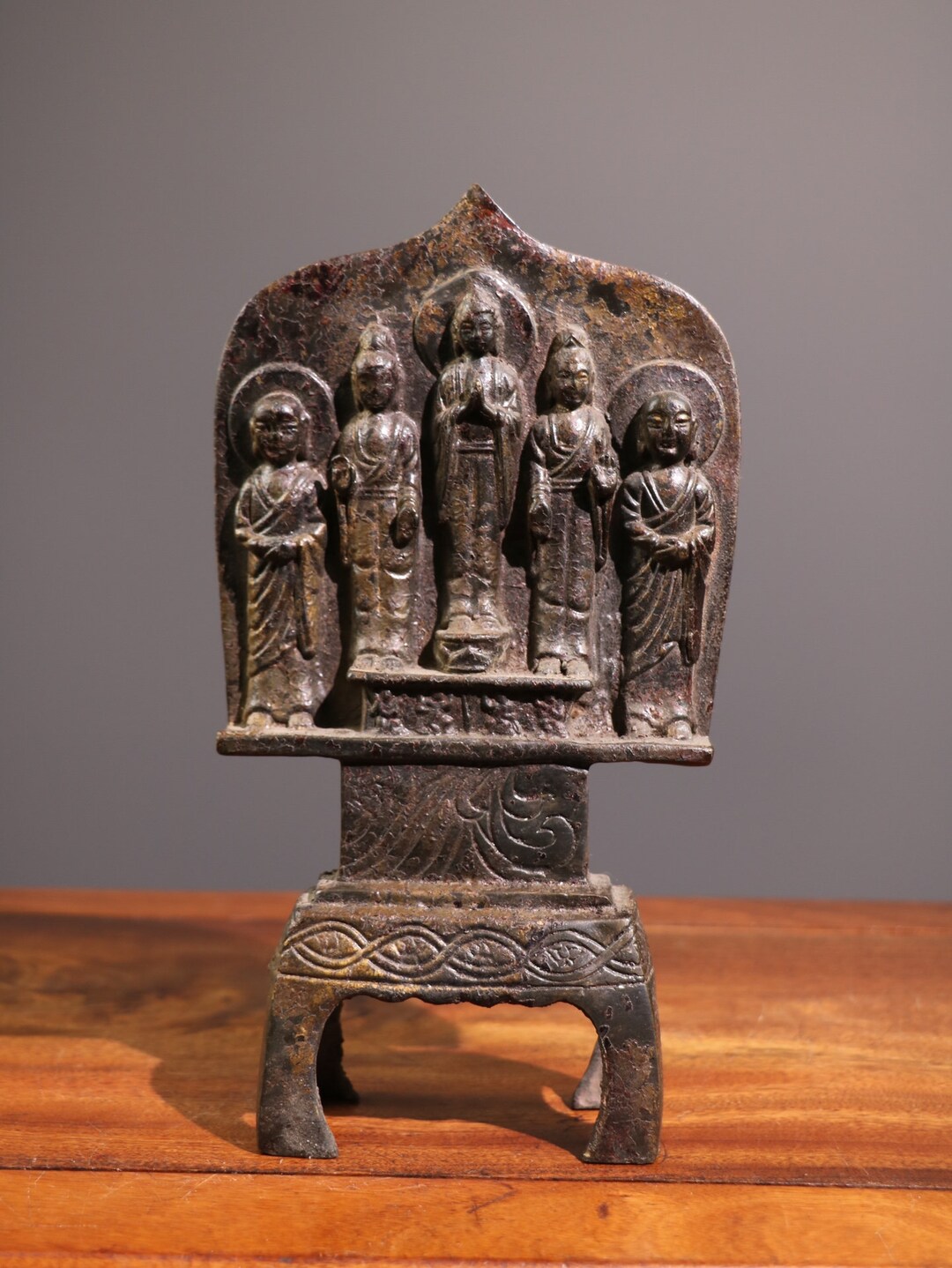 Chinese Collection Pure Copper Buddha Statue Ornaments, Furniture ...