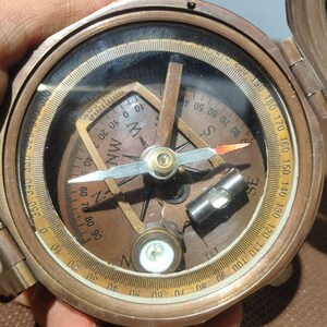 Chinese Collection of Handmade Copper Compasses,rare Furniture ...