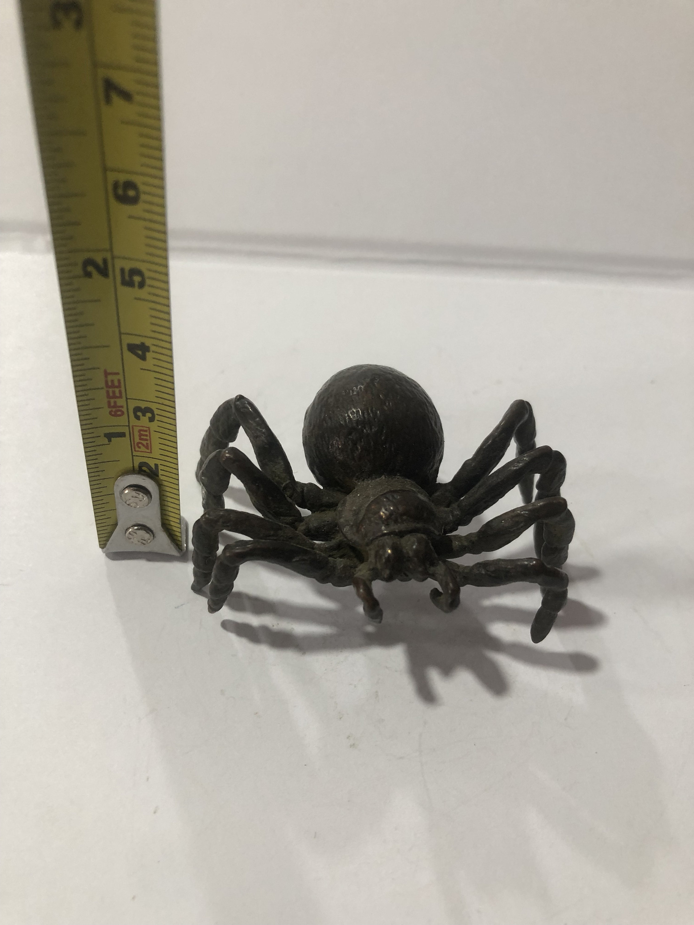 Pure Copper Solid Spider Statue Ornaments Home Living Room Office Study ...