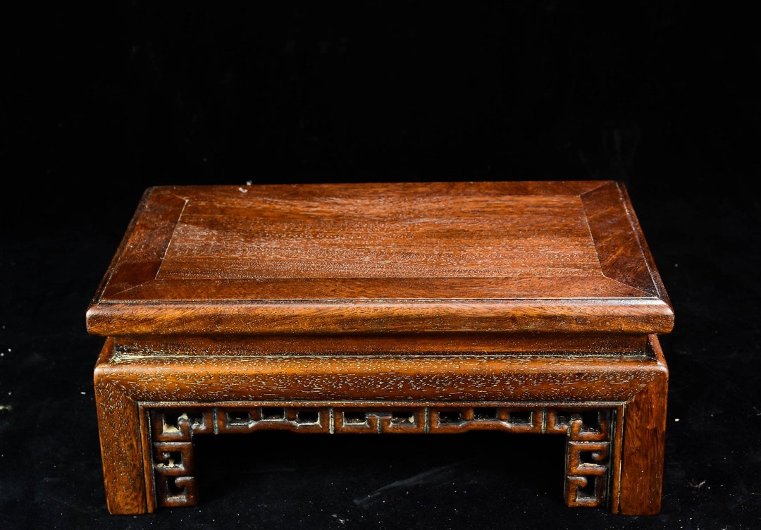 Chinese Hand Carved Rosewood Natural Pattern Tea/coffee Table, Unique ...