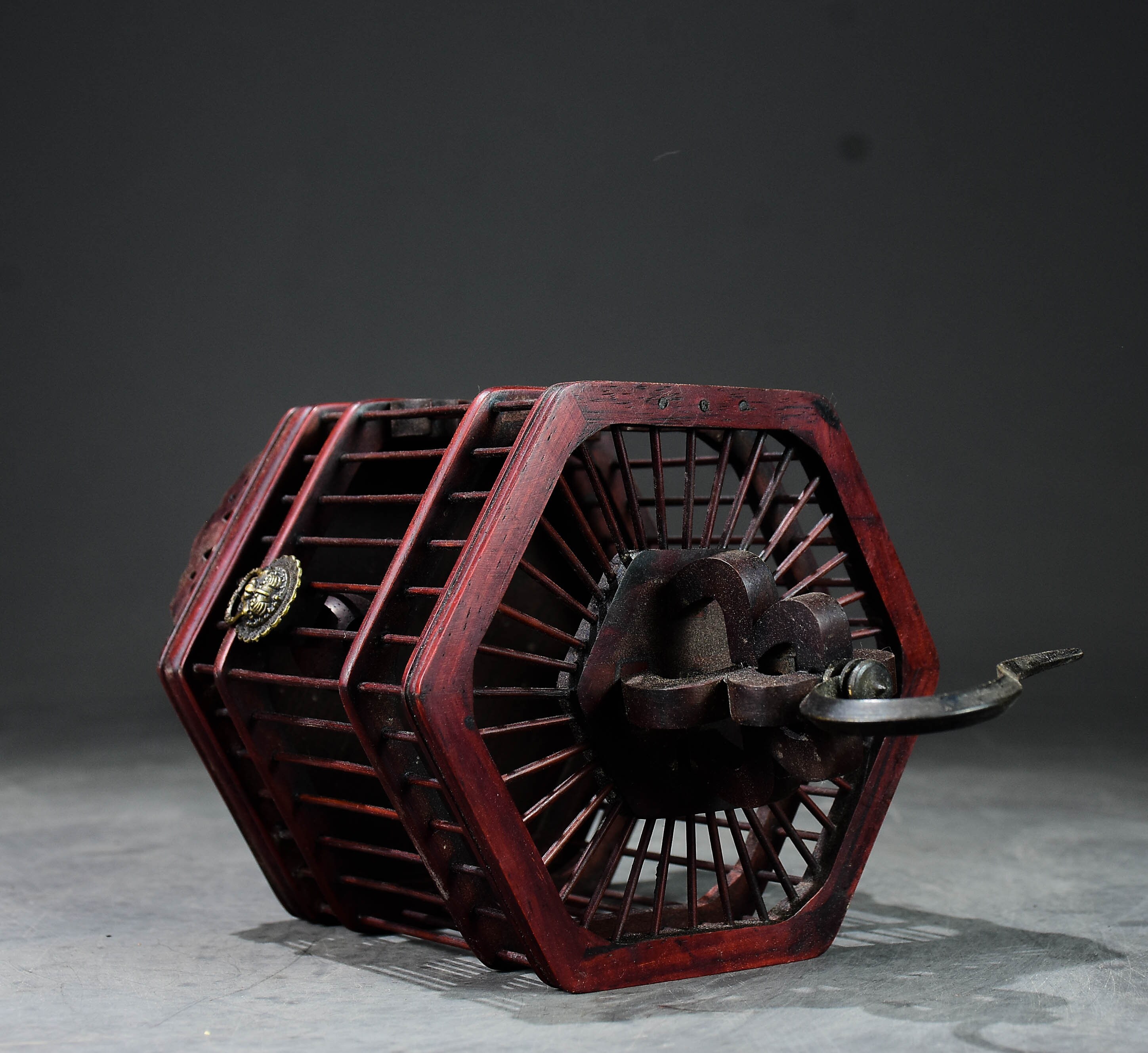 Red Sour Branch Grasshopper Cagechinese Pure Hand Carvedhome - Etsy