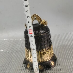Chinese Handmade Copper Eight Treasures Copper Bells/ringing Bells ...