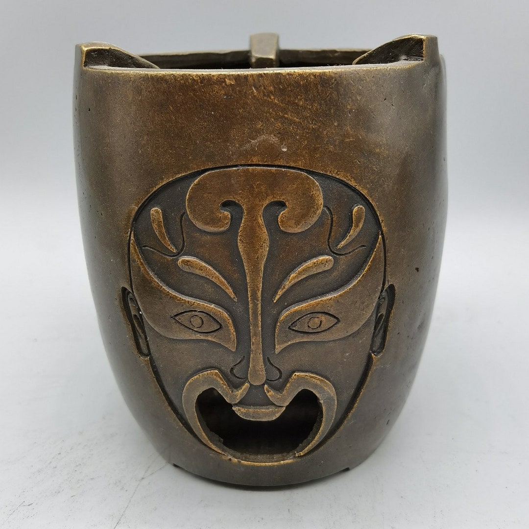 Red Copper Face Mask Pattern Carbon Furnace - Etsy