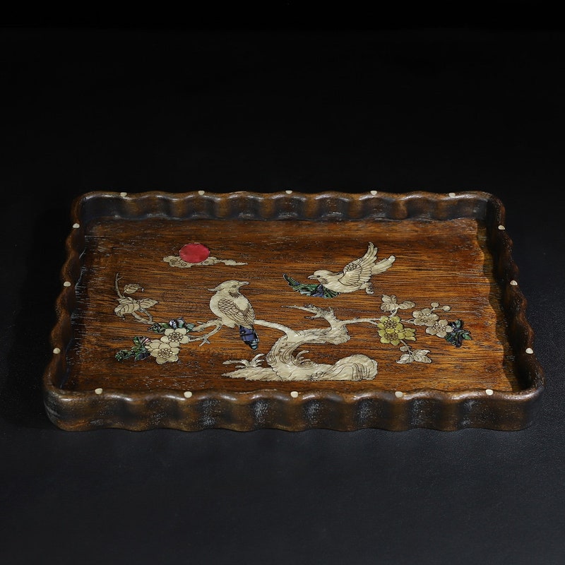 Shell Antique Tray - Etsy UK