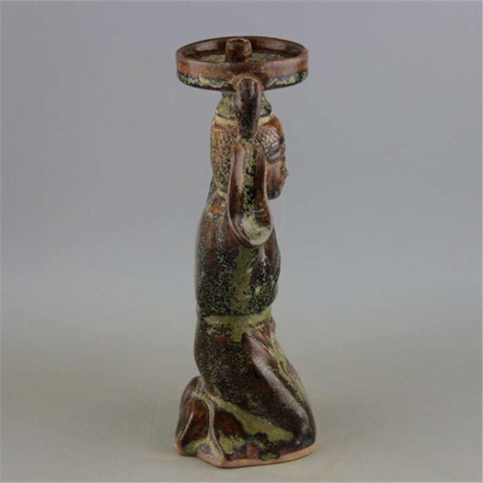 Blue and White Porcelain Figure Statue Oil Lamp - Etsy