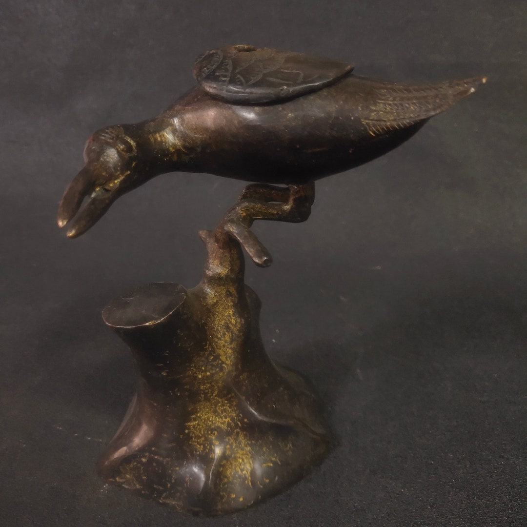 Handcarved Copper Eagle Incense Burner，unique Design,exquisite ...
