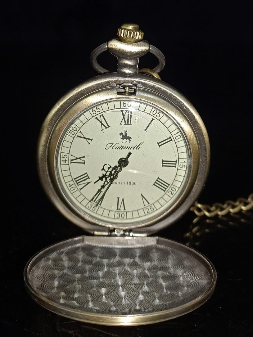 Old Handcrafted Copper Pocket Watches, Clocks, Exquisite Patterns ...