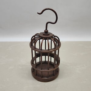Bronze Chirping Insect Cage/grasshopper Cage/cricket Cage,handcrafted ...