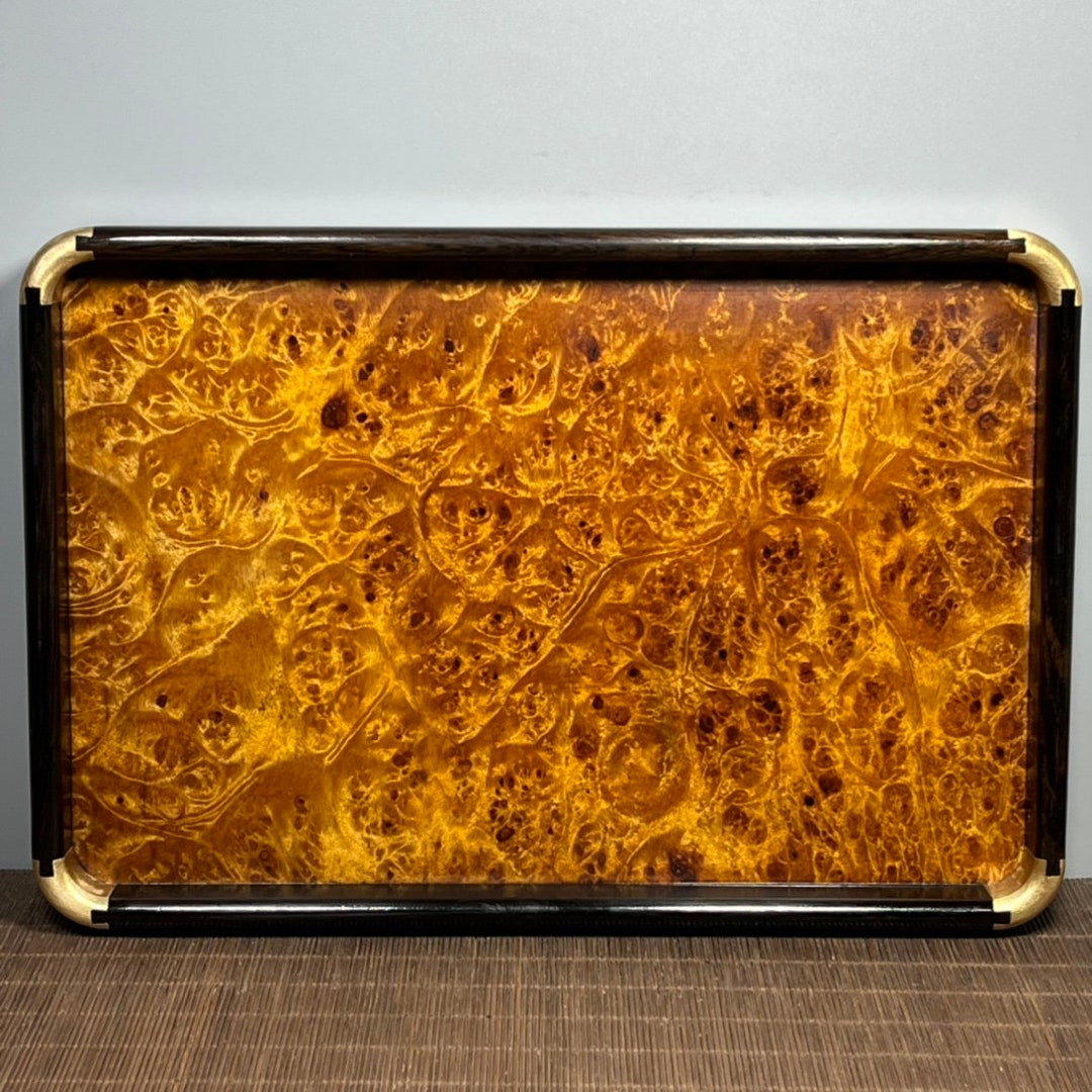Hand-carved Ebony Tea Tray/decorative Tray/collection Tray/fruit Tray ...