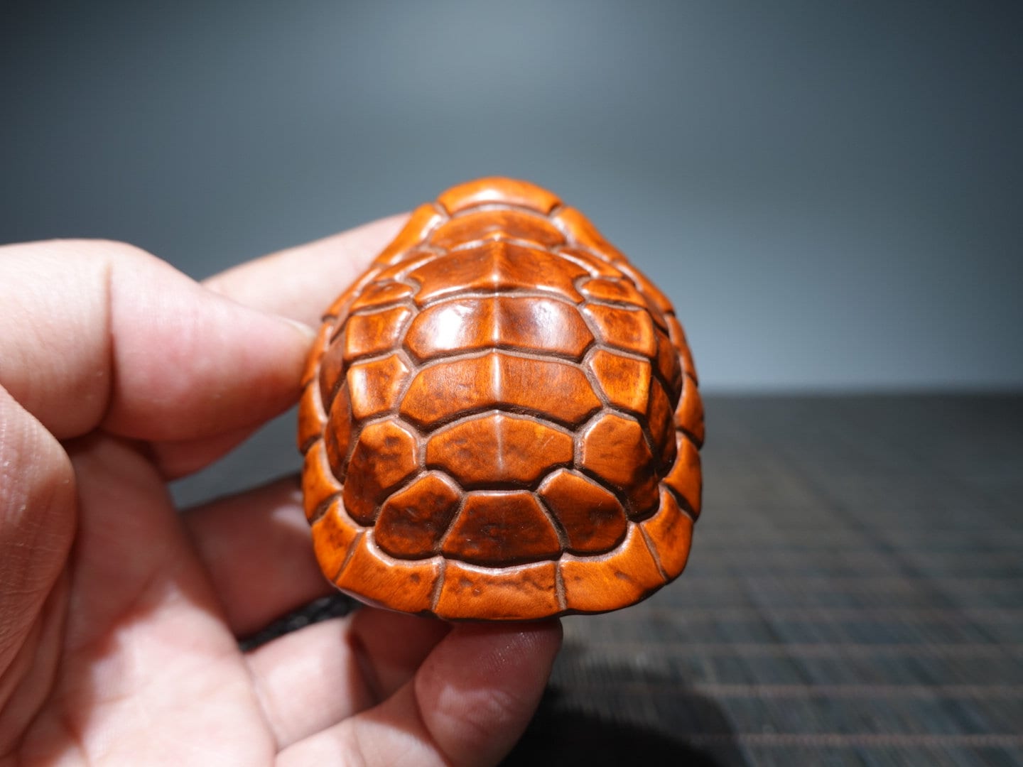 Boxwood Turtle Shell Statue Decorationshandcrafted Tabletop - Etsy