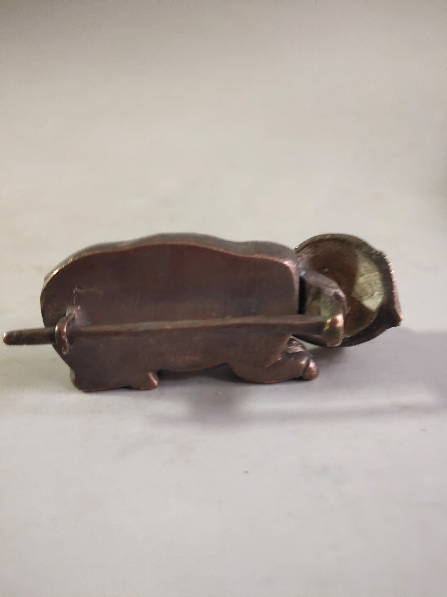 Handcarved Copper Pig Lockdoor Lockcabinet Lockirregular - Etsy