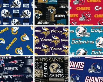 Nfl Football Fabric | Etsy