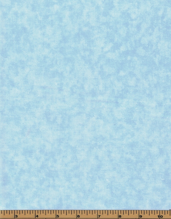 Light Blue Solid Fabric Blue Filler Fabric Cloud Nine 201 | Etsy