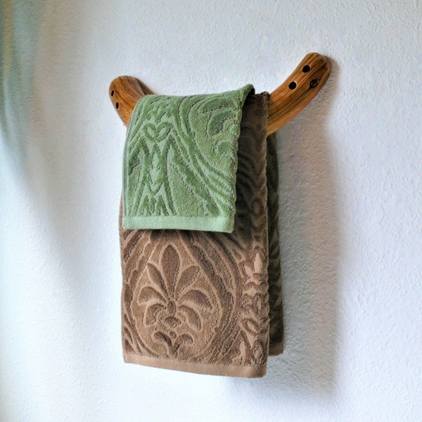 Rustic Towel Bar - Etsy
