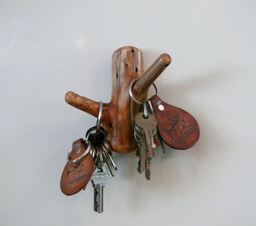 Juniper Tree Branch Magnetic Hook Refrigerator Magnet for Kitchen Towel ...