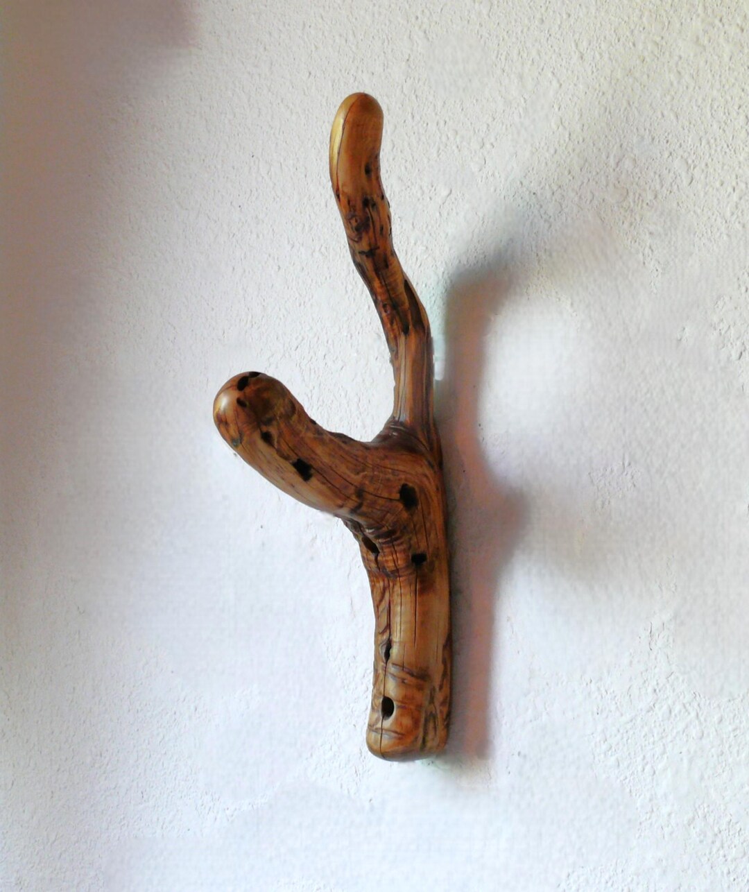 Unique Juniper Tree Branch Wall Hook for Coat Rack, Bathroom Towel Rack ...