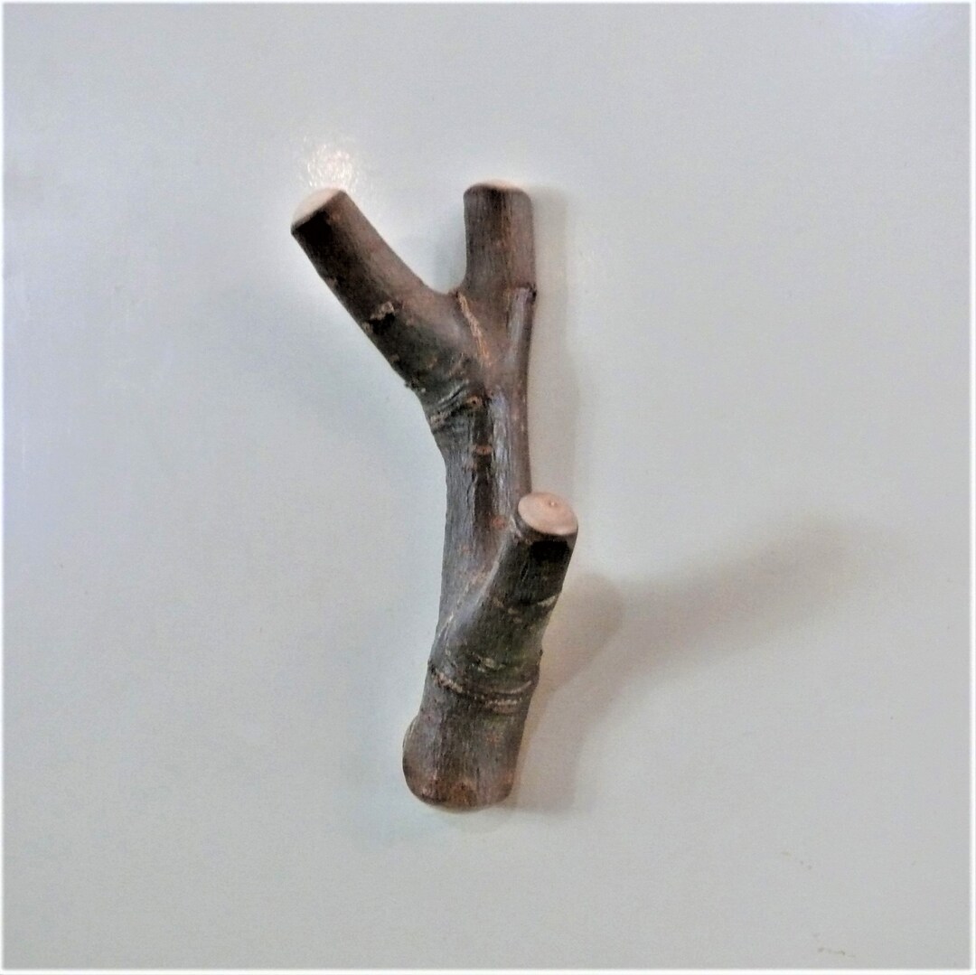 Cottonwood Tree Branch W/ Bark Refrigerator Magnet Key Holder - Etsy