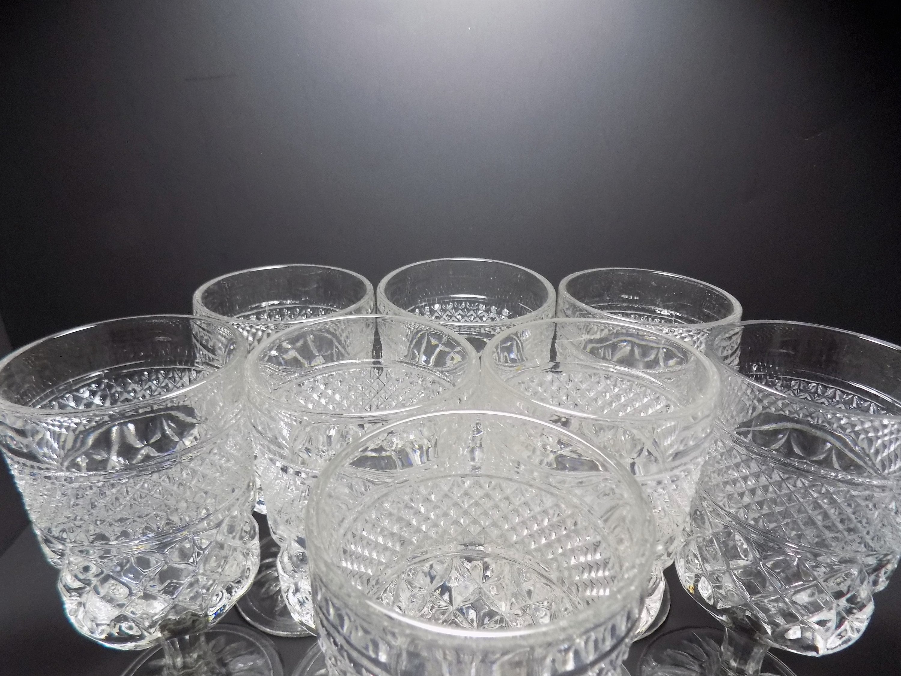 Wexford Anchor Hocking Wine/water Glasses Vintage Elegant Tablescape ...