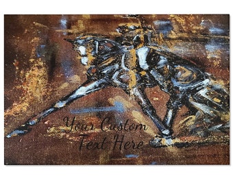 Custom Text Rug - Etsy