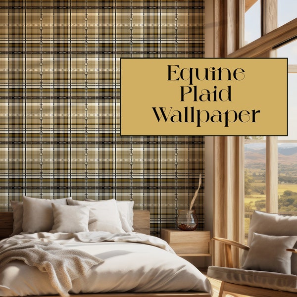 Ochre Wallpaper - Etsy