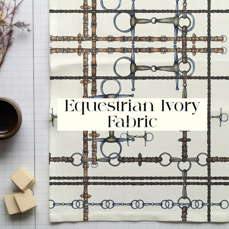 Equestrian Fabric - Etsy