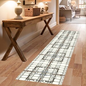 Equestrian Reins and Snaffle Bits Runner Rug - Shimmer Rug With Rubber ...