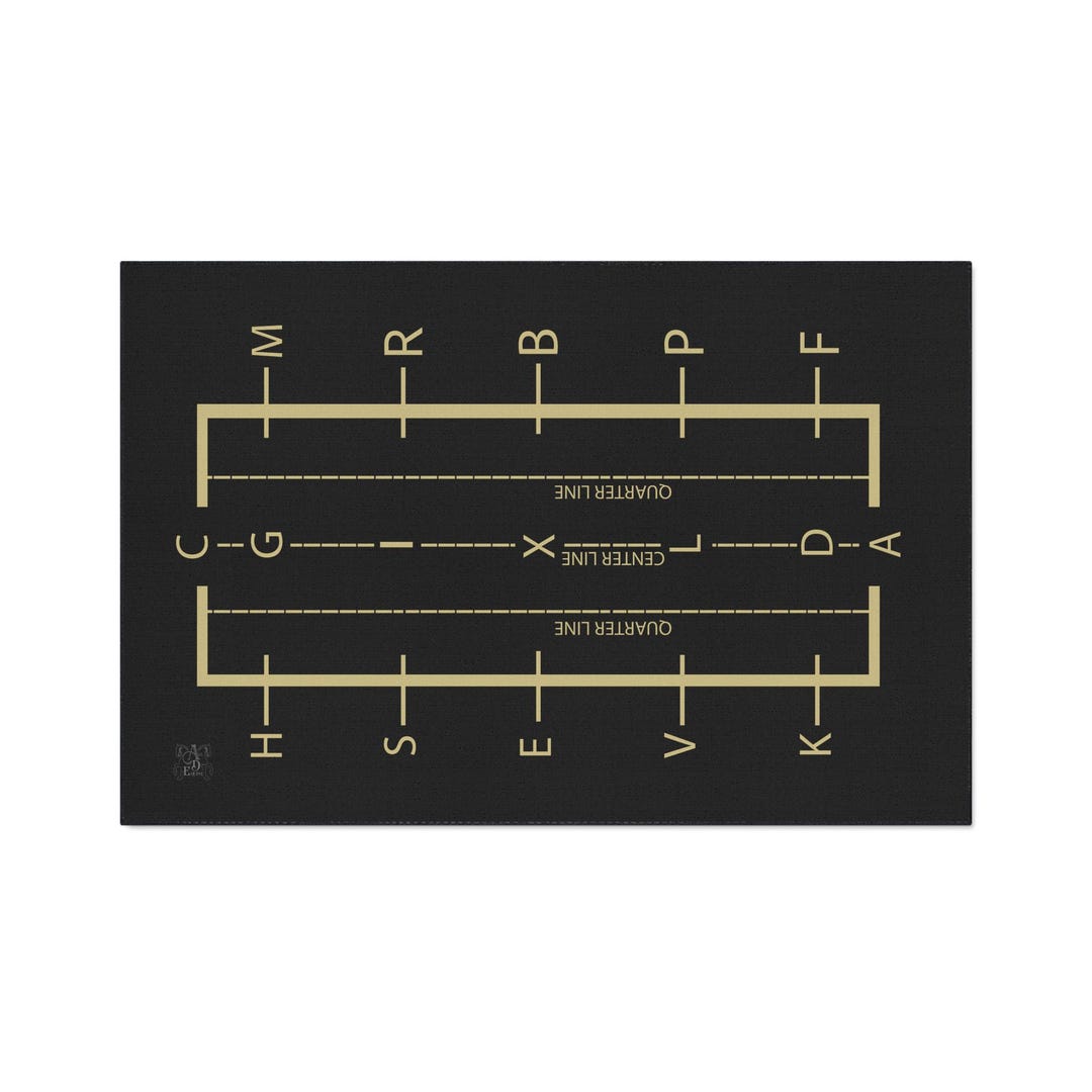 Arena Practice Your Dressage Test Outdoor Rug. Dressage Arena Heavy ...