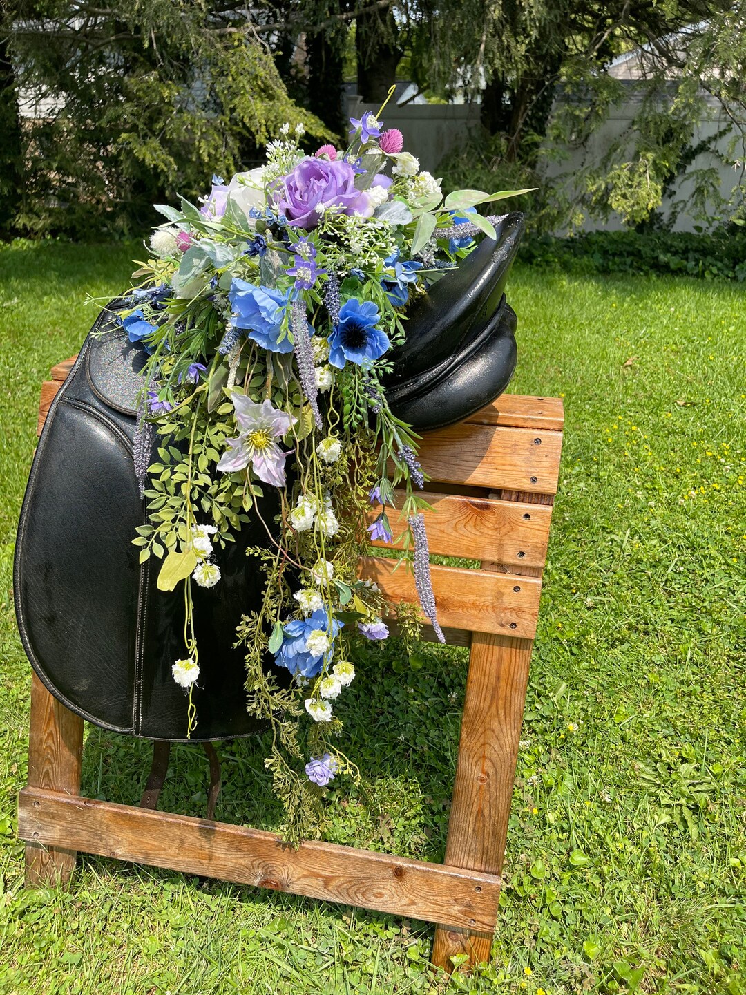 Spring/summer Porch, Deck, Entry Way Saddle Swag - *swag Only* Must Use ...