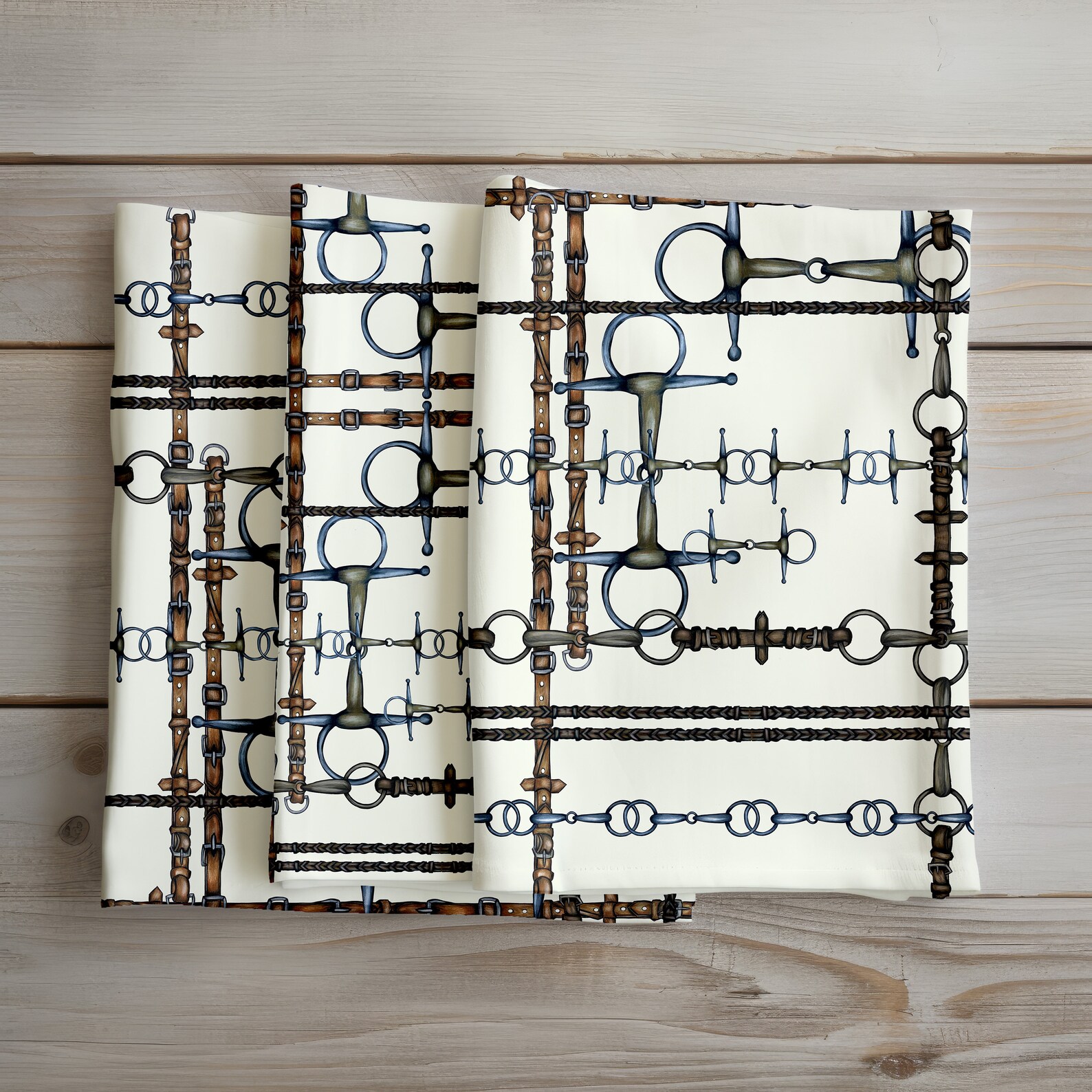 Equestrian Fabric Luxury Equine Art for Upholstery Custom Home Decor ...
