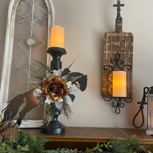 Equestrian Jumping Horse Candlestick Ornament - Equine Tree Topper ...