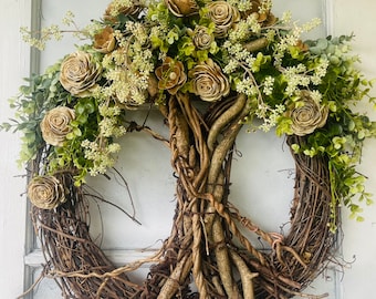 Tree of Life Wreath - Etsy