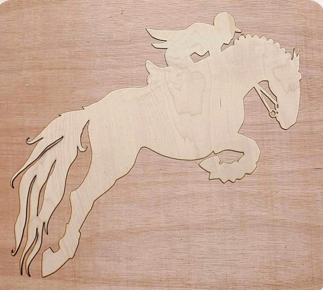 Wood Custom Design Cutout - Blank or Painted/patterned DIY Wooden Craft ...