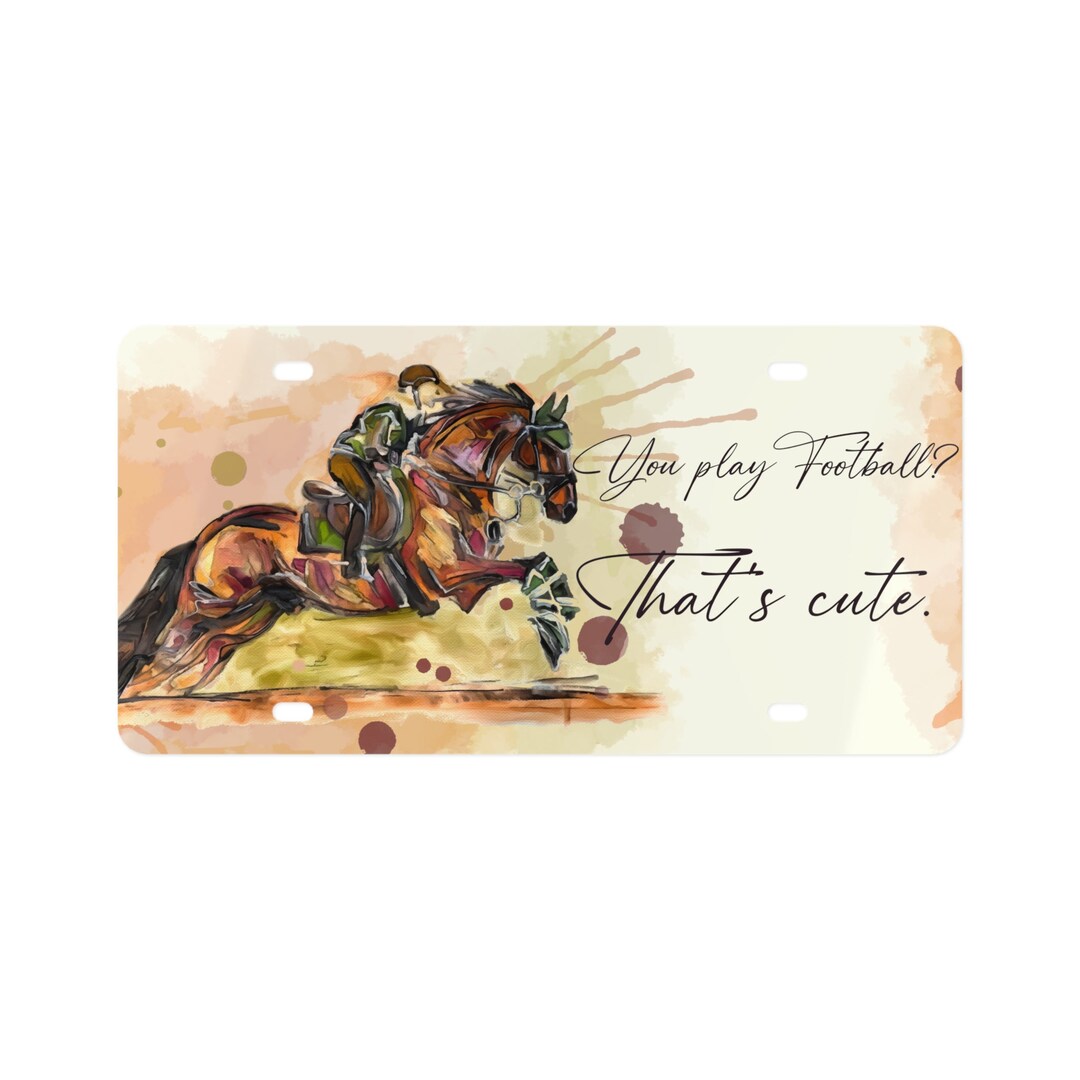 Eventing Jumping Cross Country Jumping Horse Equestrian Art License ...