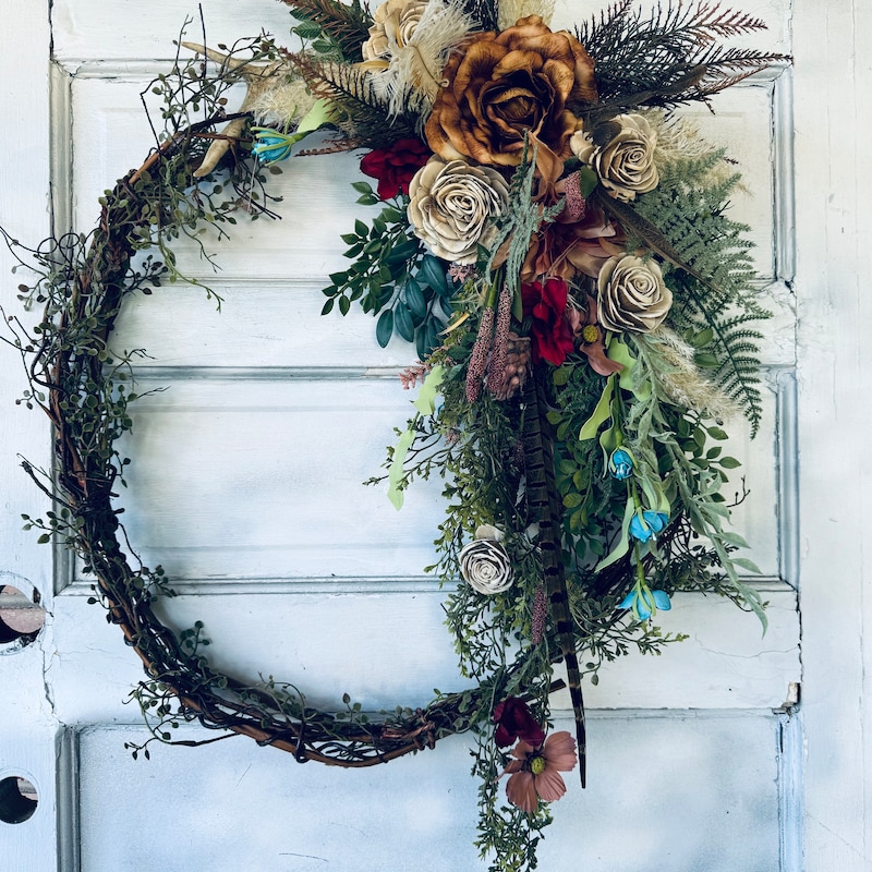 Antler Wreath - Etsy