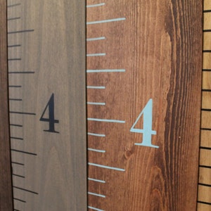 Personalized Growth Chart Ruler, Custom Wood Height Ruler, Giant Kids ...