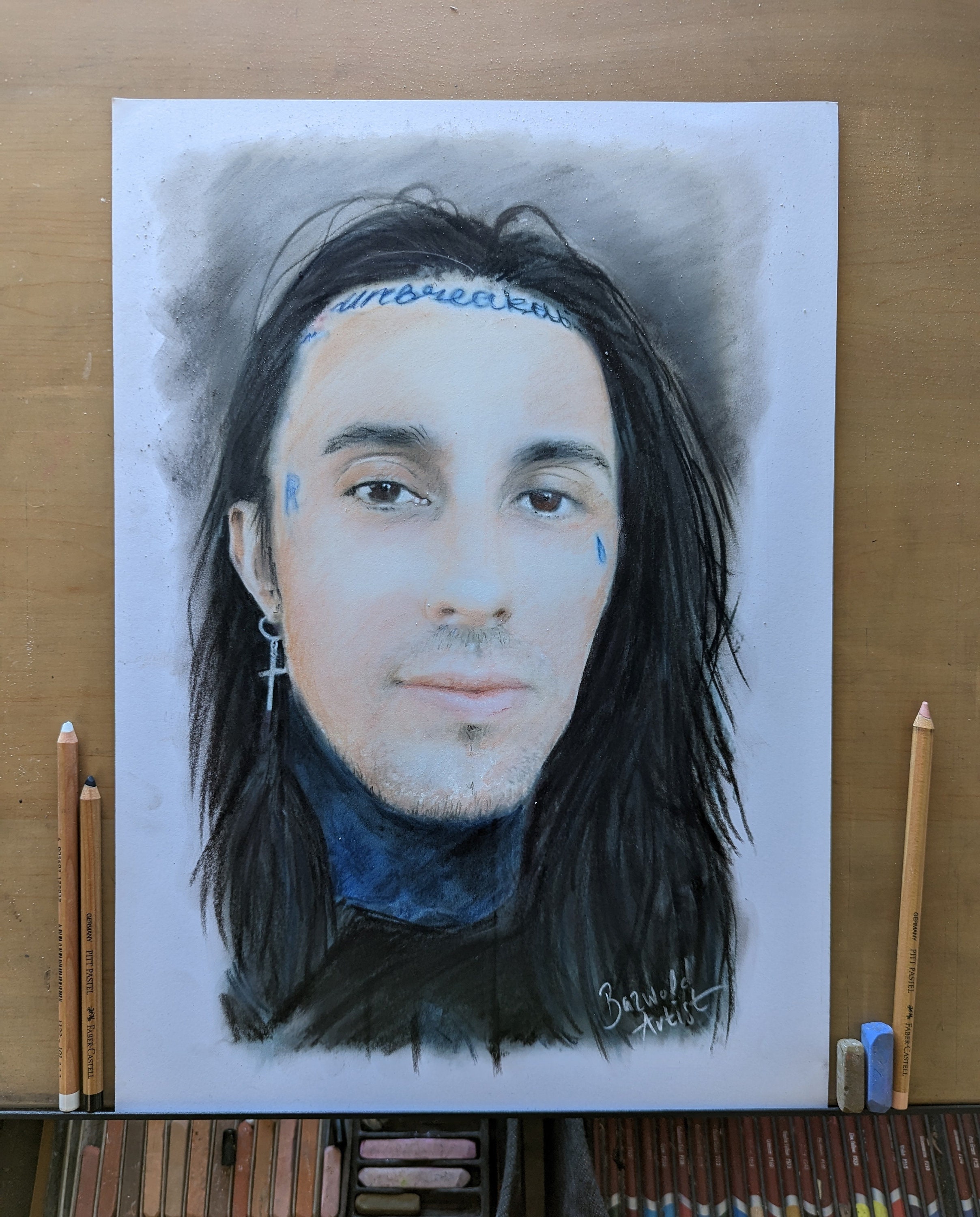 Ronnie Radke Cartoon Drawings