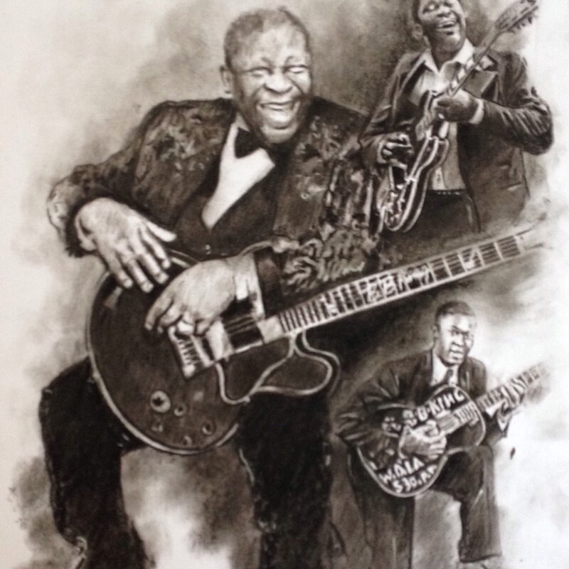Bb King Art - Etsy