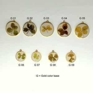 Real Clover Lucky Charm Shamrock Emotional Support Necklace Jewelry ...