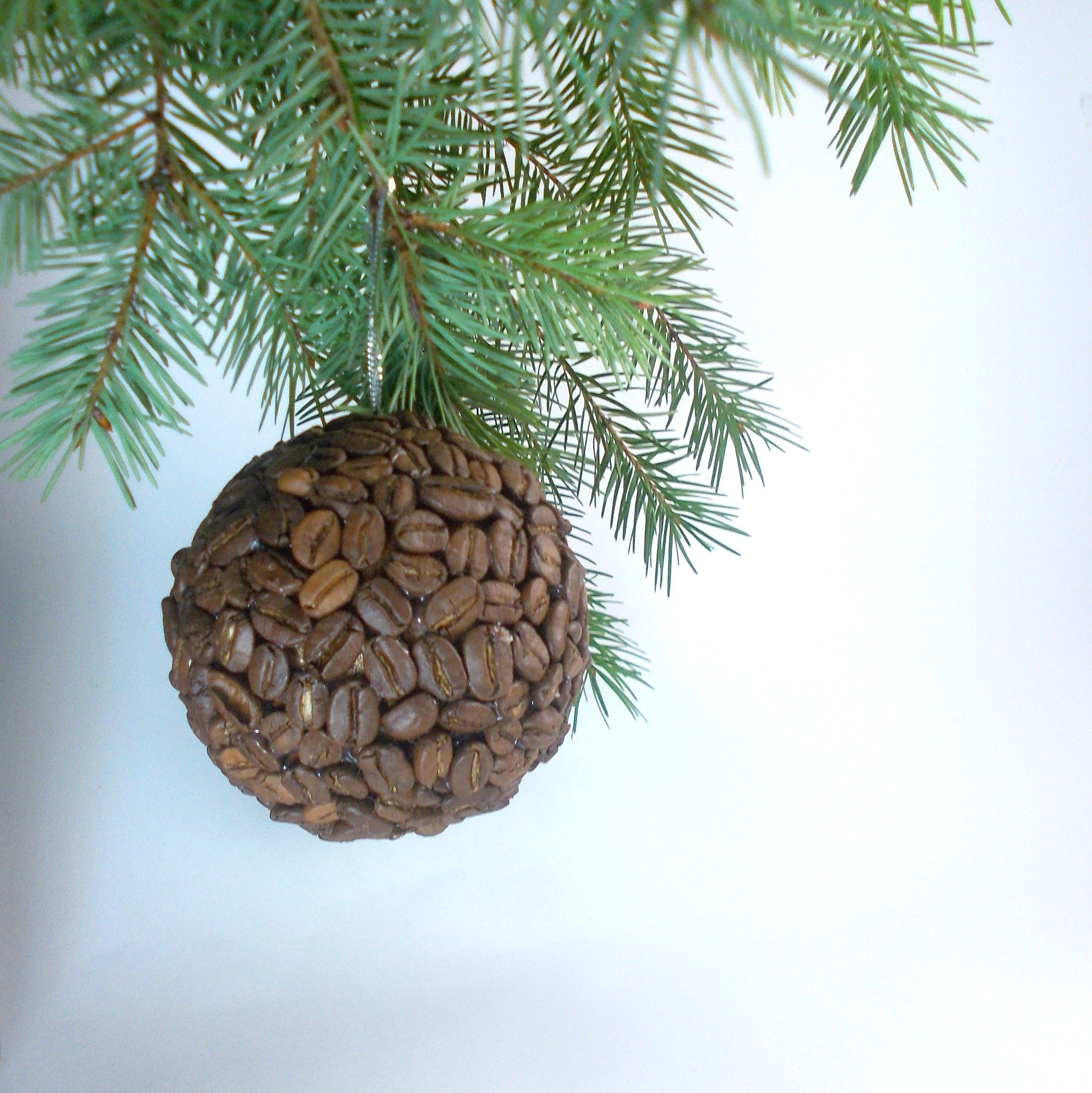 Coffee Bean Ball Coffee Table Decor Kitchen Decoration Pendant Coffee ...