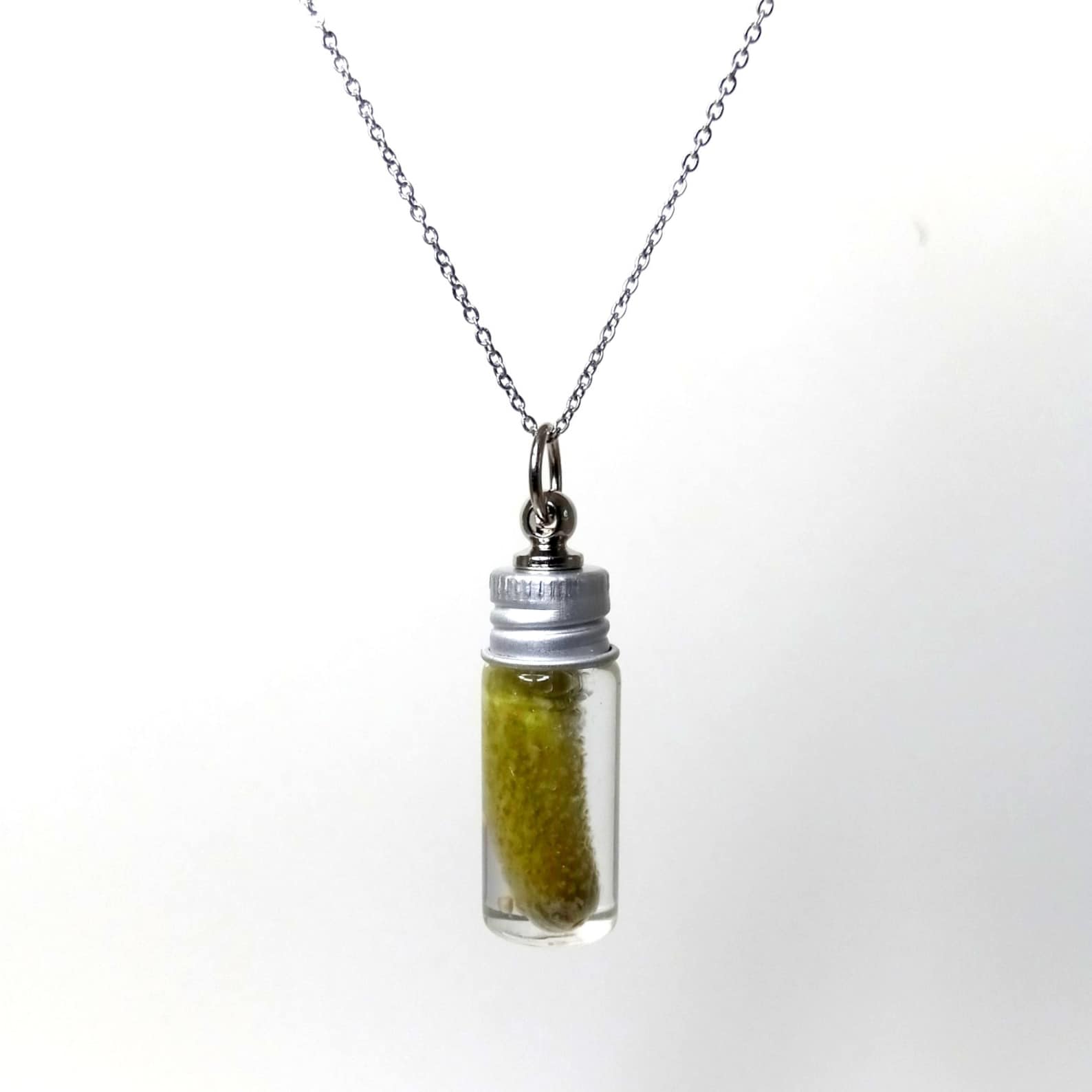 Dill Pickle Jar Pendant Gift for Pickle Lovers Pickleball Keychains Fun ...