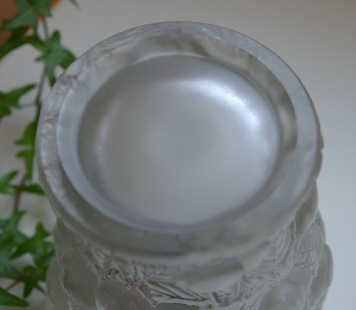 Barolac 1930 Etched Satin Finish Cherry Vase - Etsy