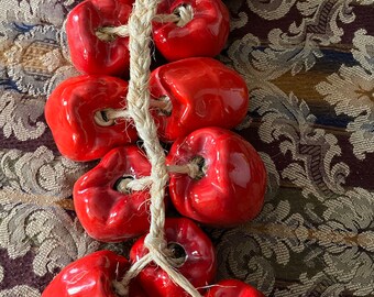 Ceramic Peppers - Etsy