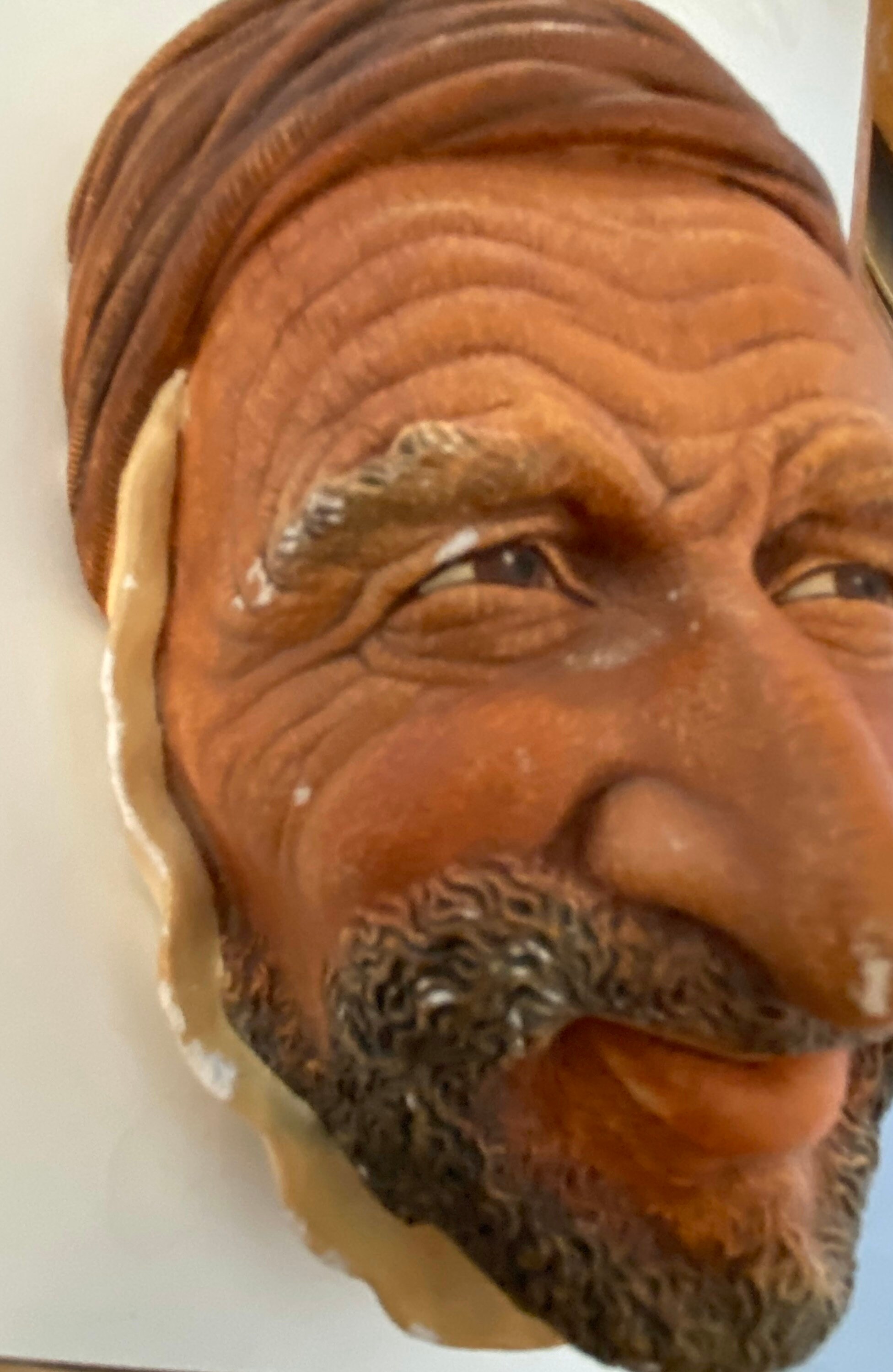 Vintage Bossons Persian Chalkware Wall Hanging - Etsy