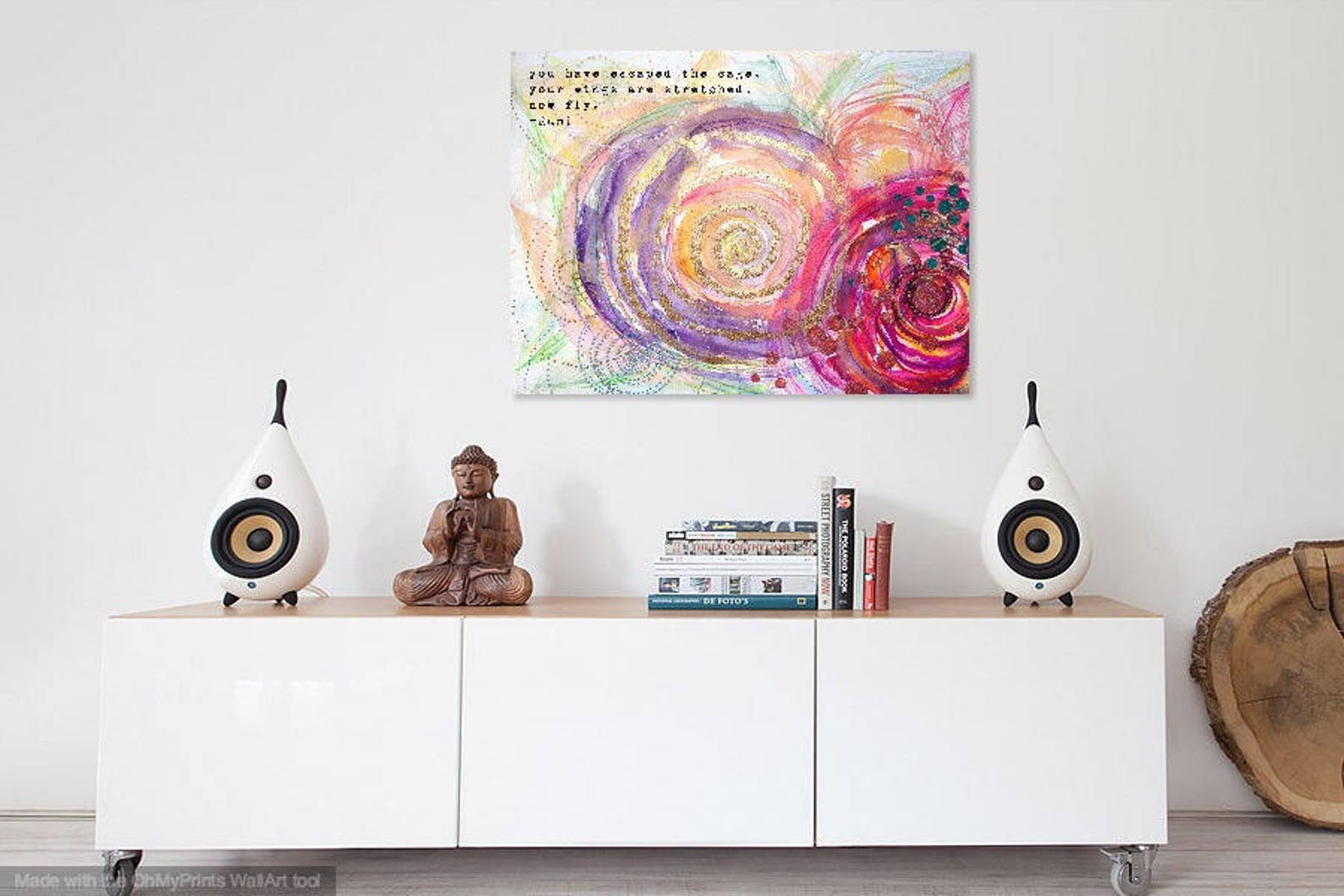 Rumi print rumi art rumi quote print rumi wall art yoga | Etsy