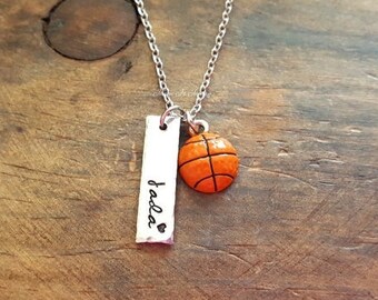 Basketball Jewelry | Etsy