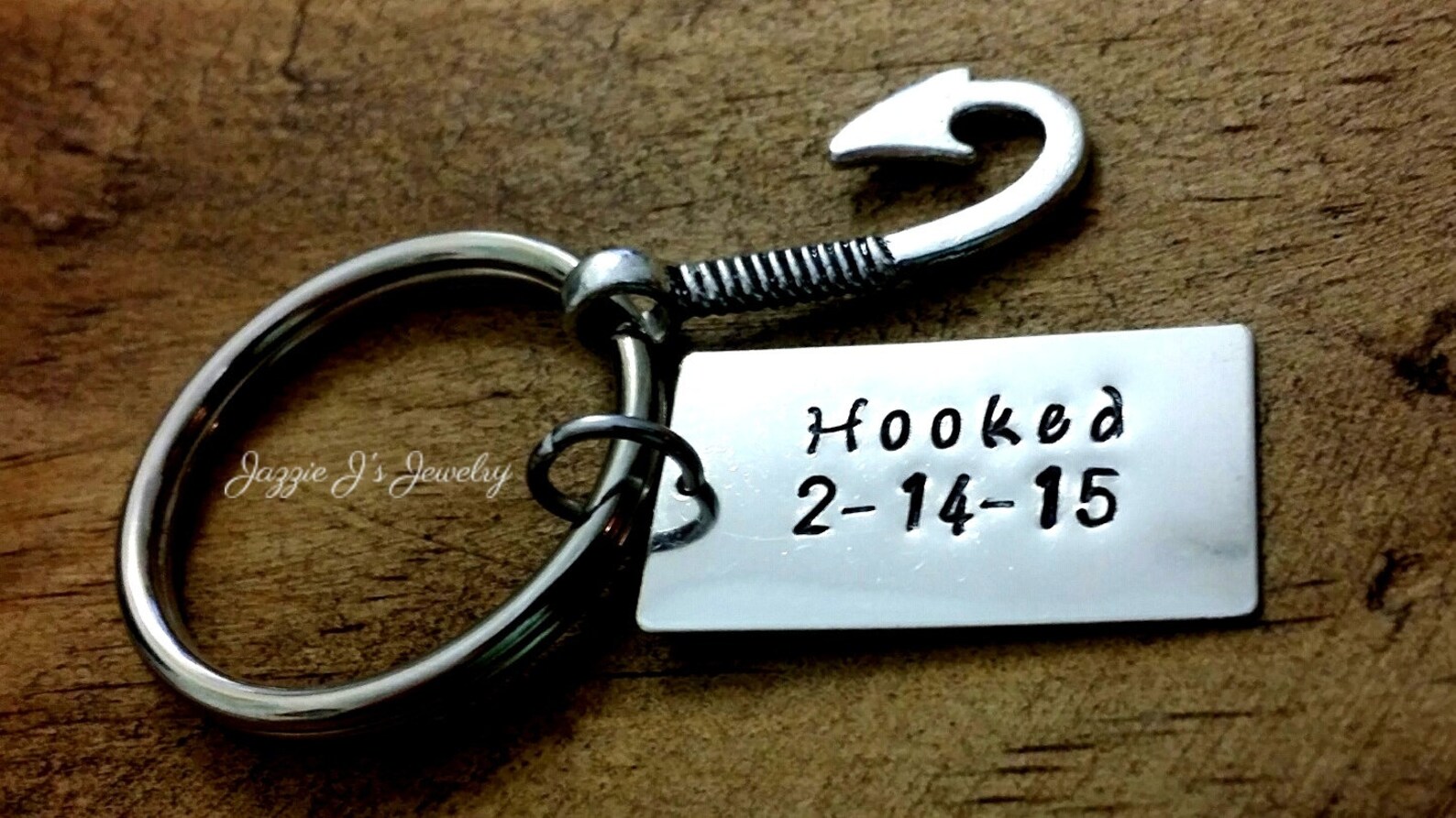 Hooked on You Keychain Keychain for Fisherman Couples Gift | Etsy