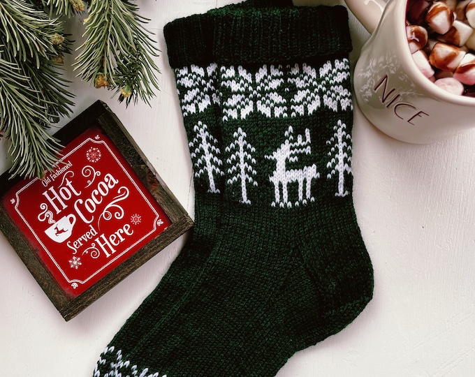 Cozy Natural Socks Knitting Pattern, Fair Isle, Stranded, Colorwork ...