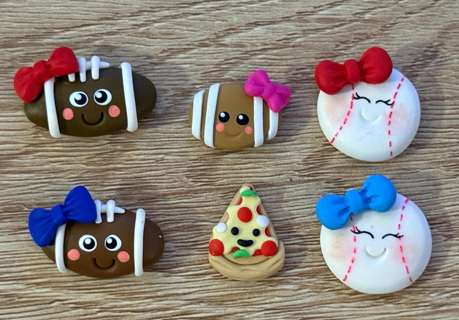 Mini Clay Hair Bow Center Embellishments Item - Etsy