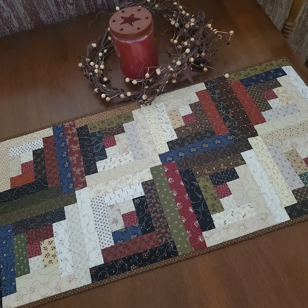 Log Cabin Table - Etsy